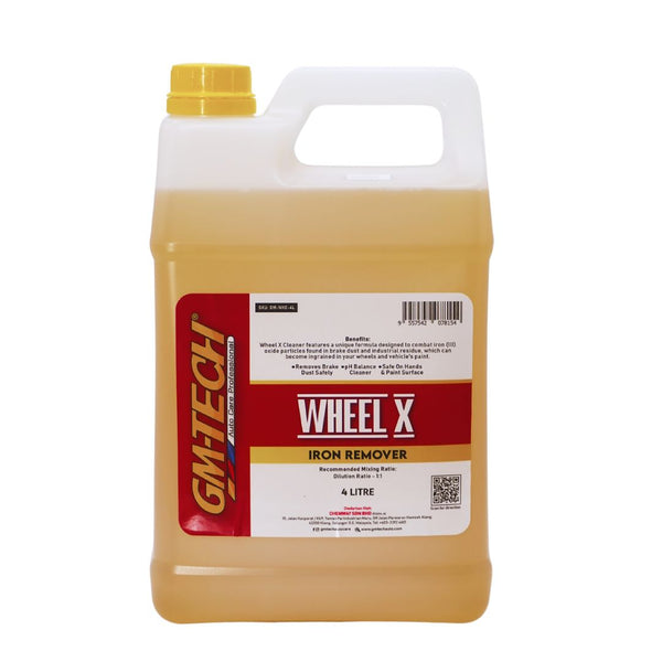 GM Tech Iron X Wheel Cleaner - Iron Fallout Remover - 4 Litre – KGP ...